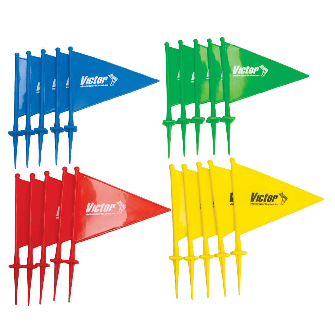 Victor Field Marker Flag PVC Set (20) – 66fit Australia