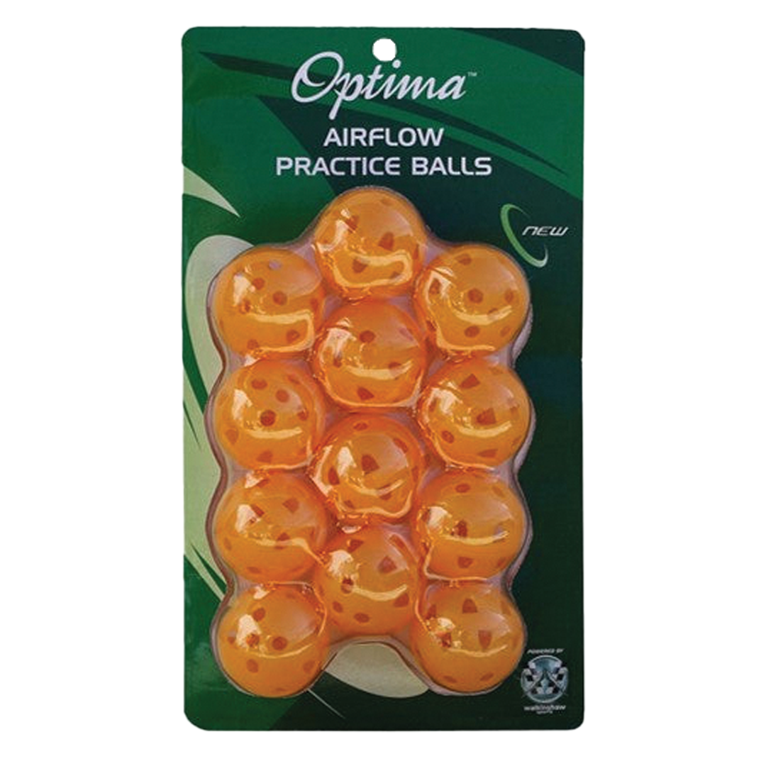 Optima Air-Flow Practice Balls - 6/12 Pack