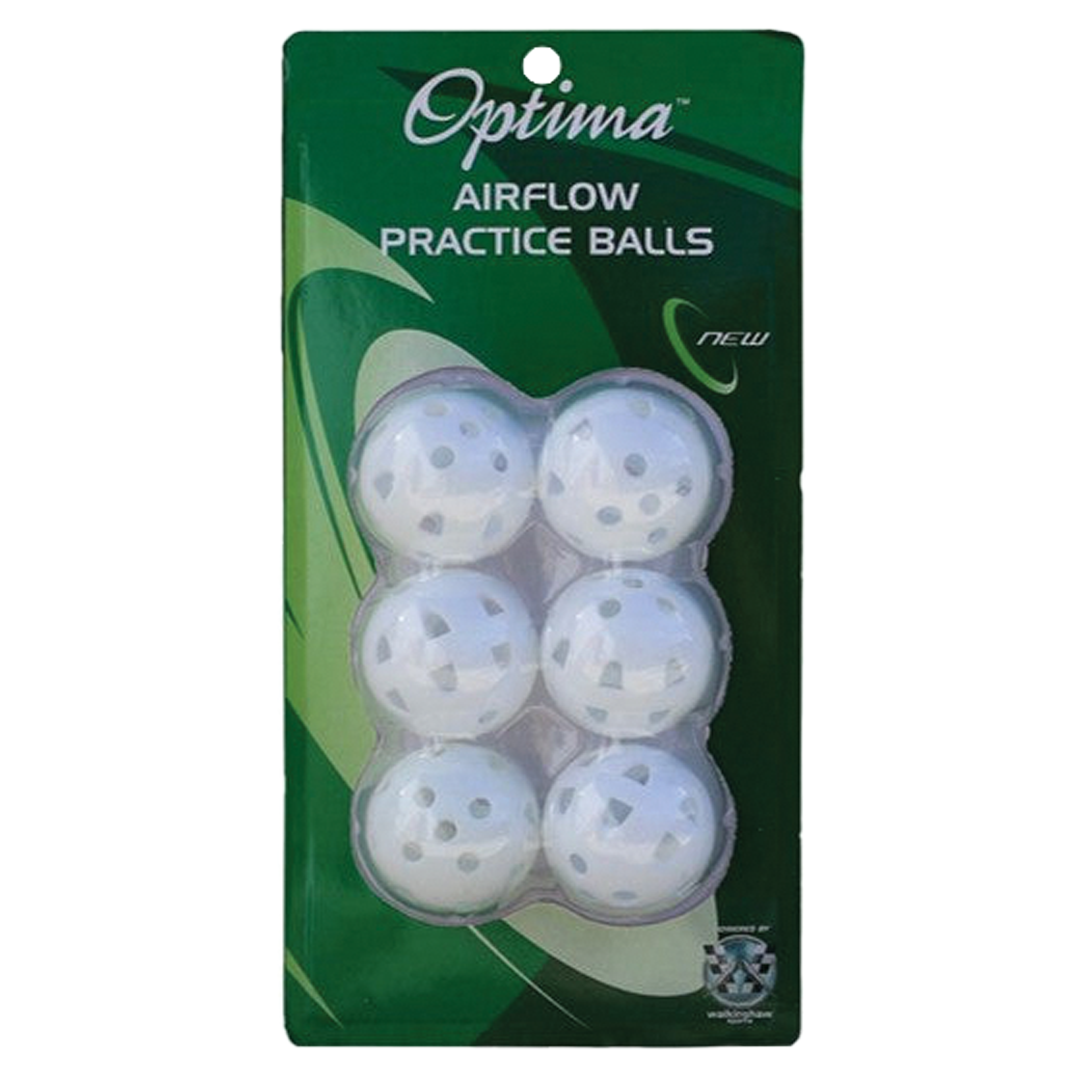 Optima Air-Flow Practice Balls - 6/12 Pack