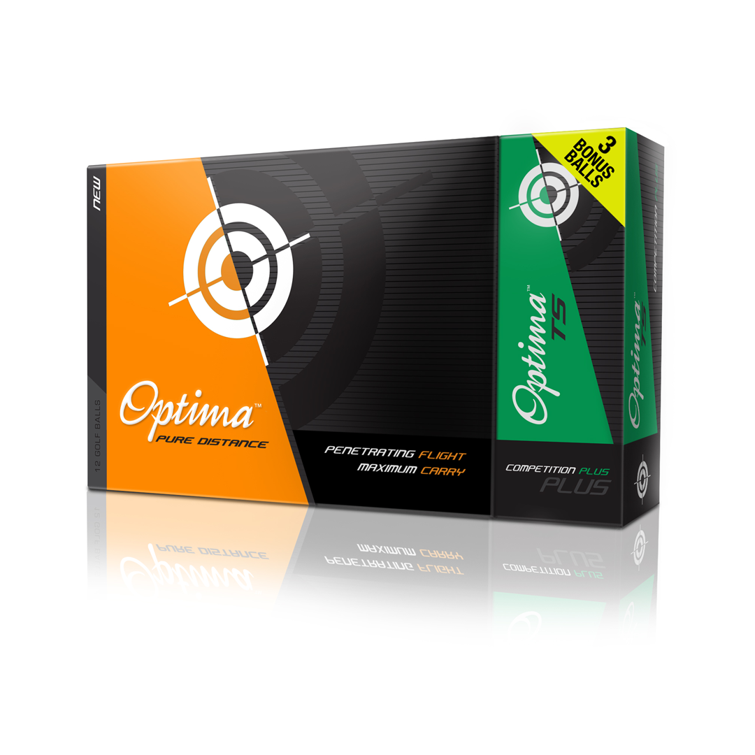 Optima Golf Ball Pure Distance - 15 Pack + 3 Bonus Balls – 66fit Australia