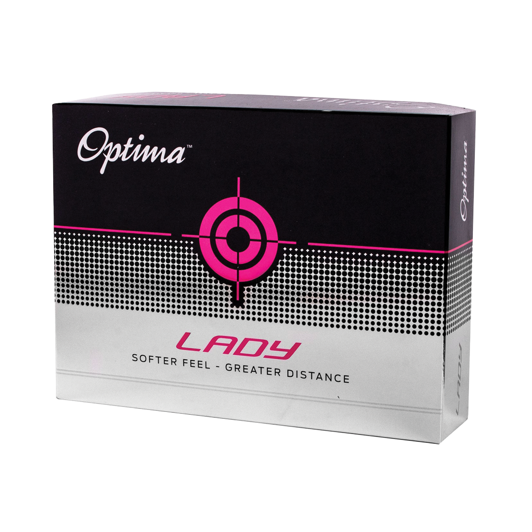 Optima Lady Golf Ball - 12 Pack – 66fit Australia