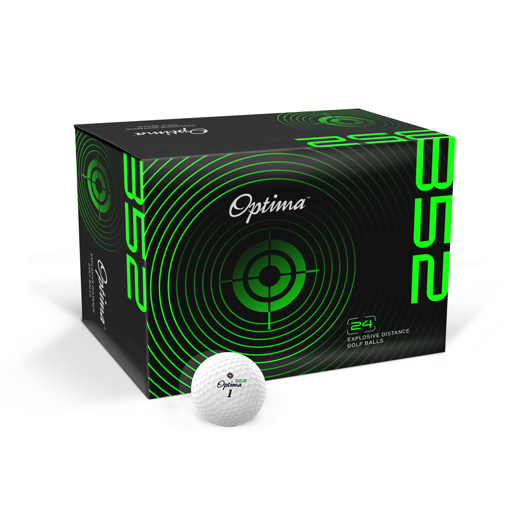 Optima 352 Golf Ball - 24 Pack – 66fit Australia